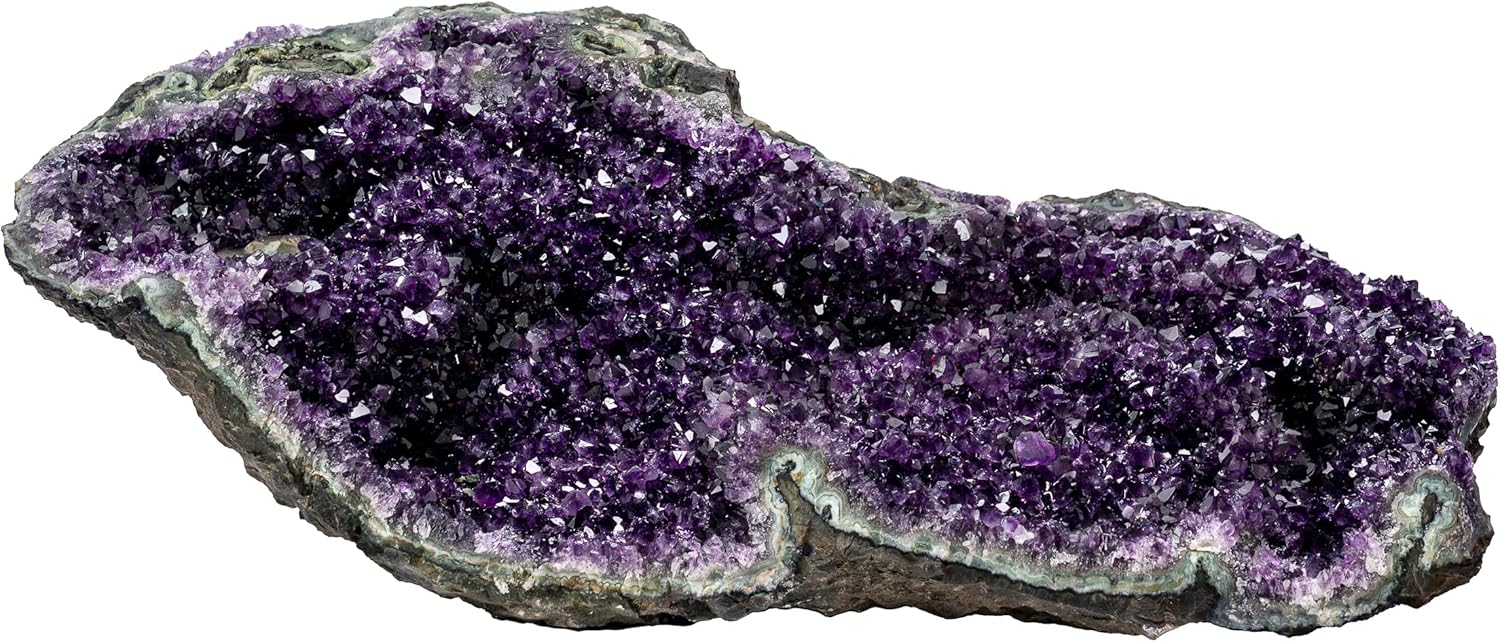 Authentic AAA Amethyst Crystal Geode - Rare Rock India | Ubuy