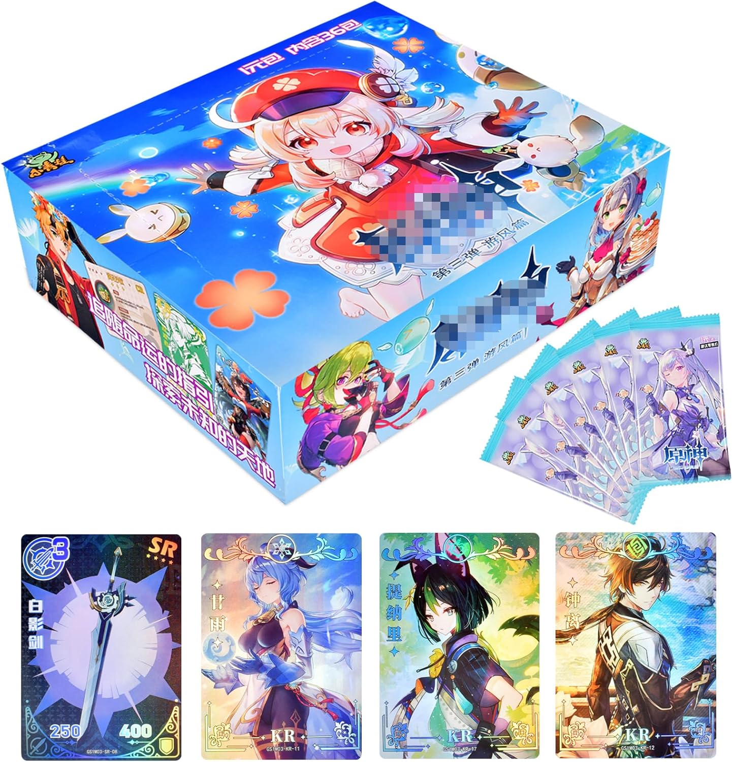 Genshin Impact Card Booster Edition TCG CCG Each Set Unique Genshin ...