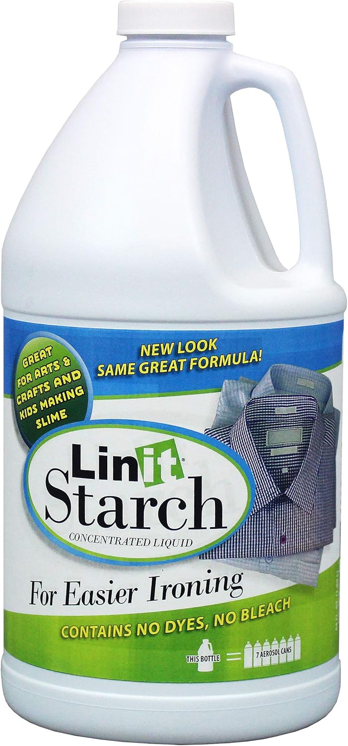 Linit Starch Crisp Classic Finish (64 Oz.) - Liquid Starch For Ironing ...