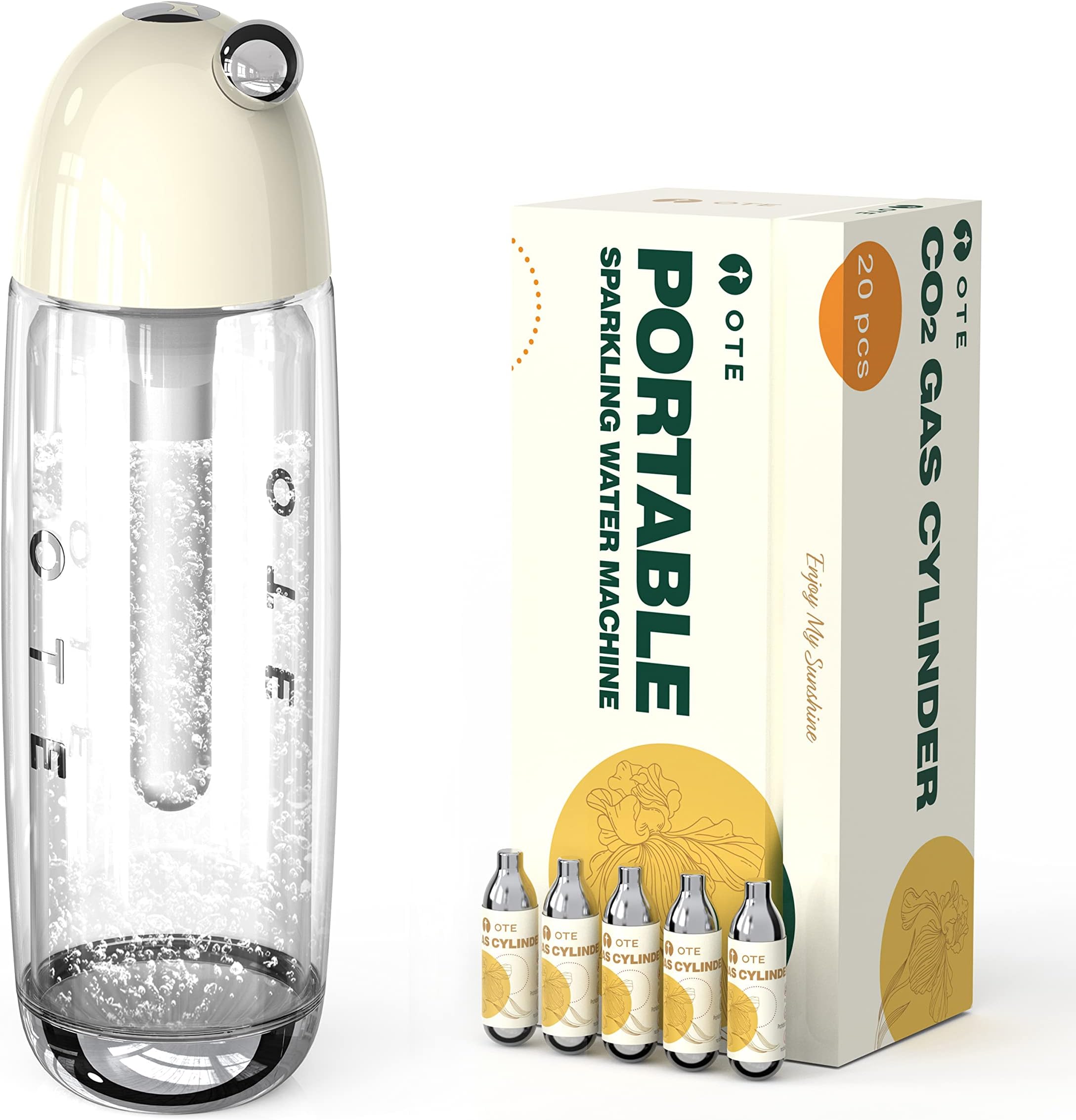 Amazon.com | MrFizz Sod Leland Mr Fizz Seltzer 8g CO2 Charger 50PK ...