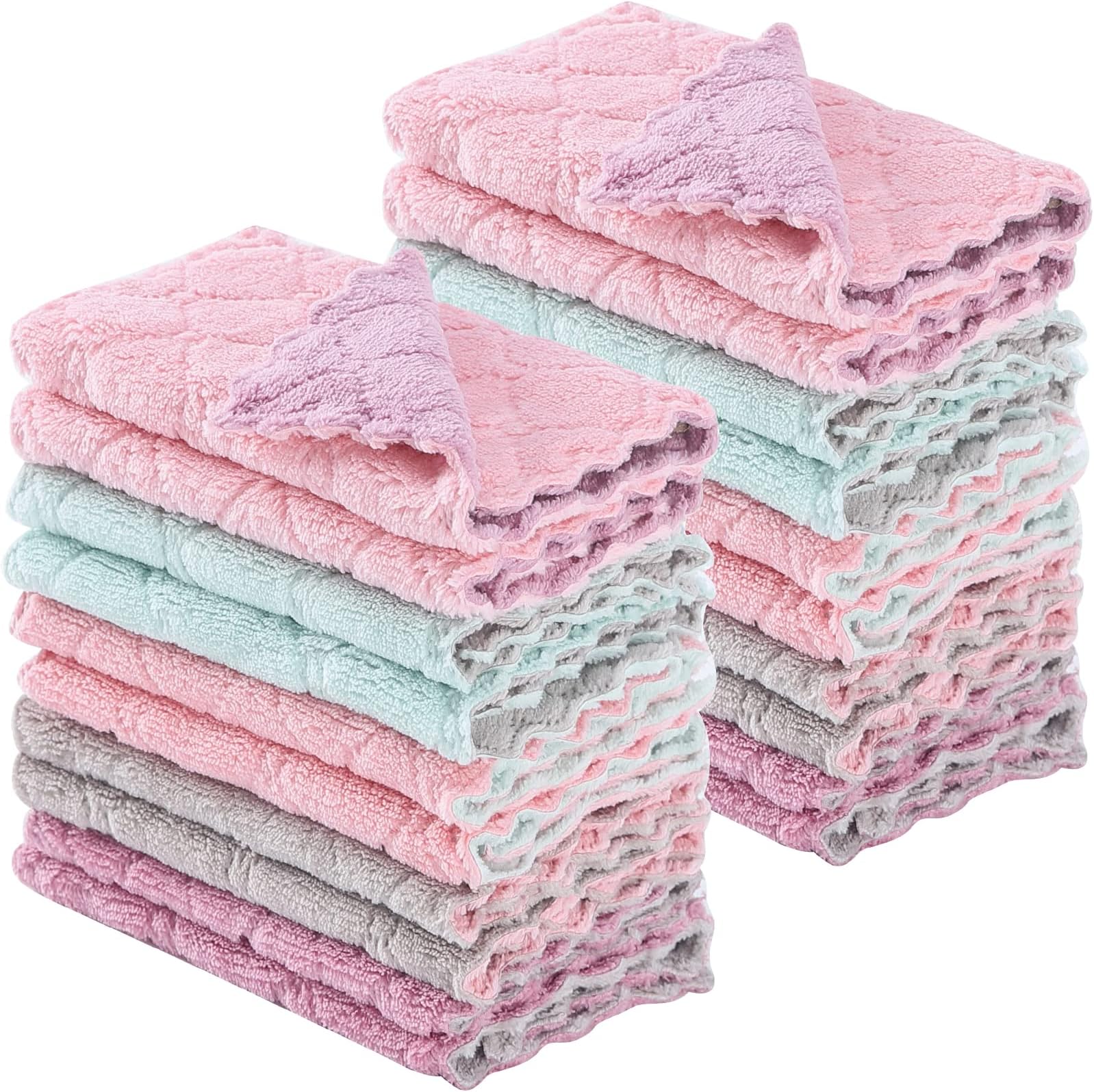 Amazon.com: 10 PCS Small Kitchen Towels Dish Towels, 10 x 6 inch, for ...