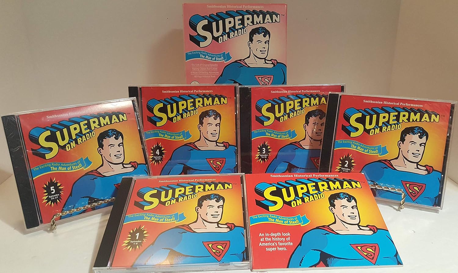 Superman on Radio with Booklet: Original Radio Broad Cdrdos 501: ...