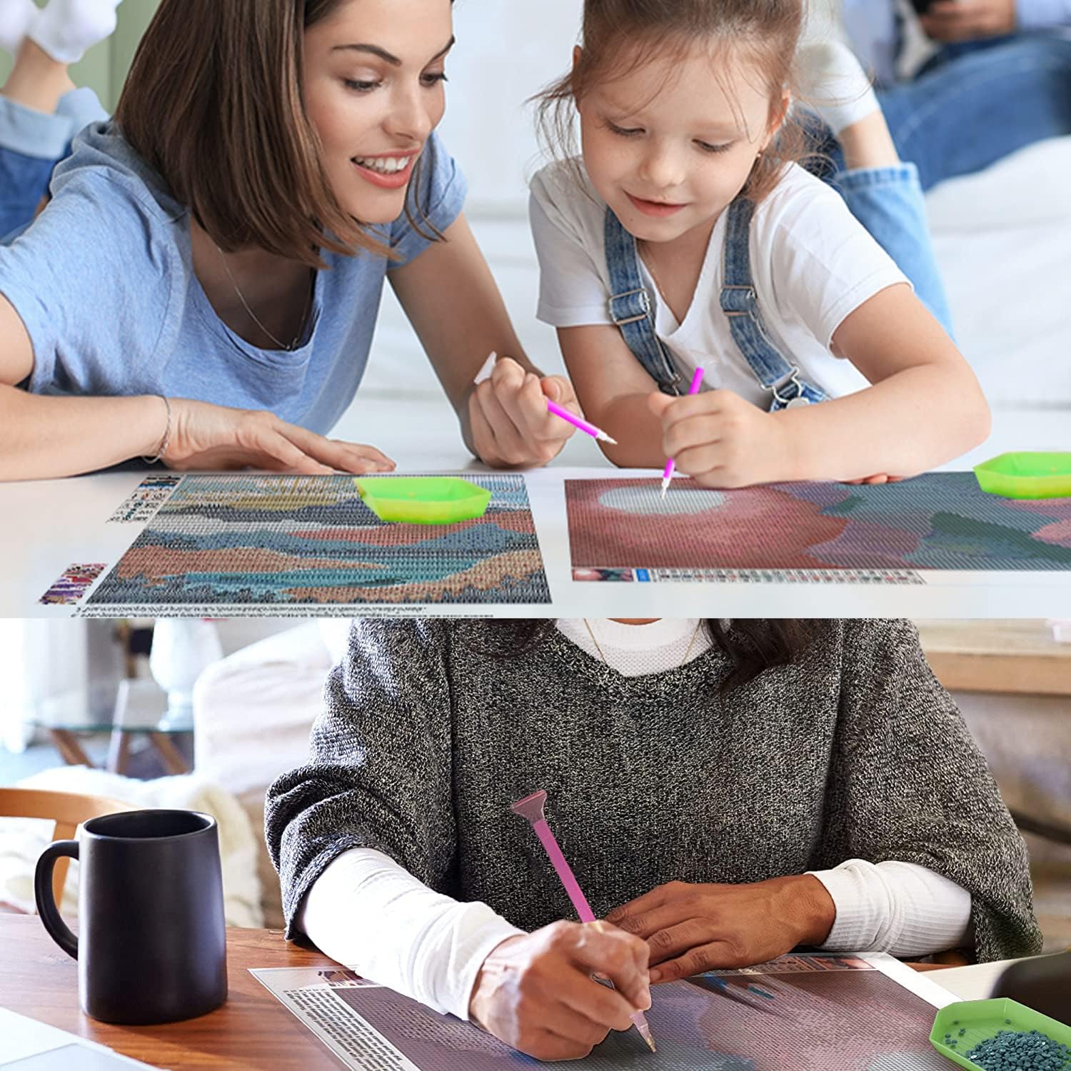 Sublime Diamond Art Painting Kits for Adults - Trippy Full Drill ...