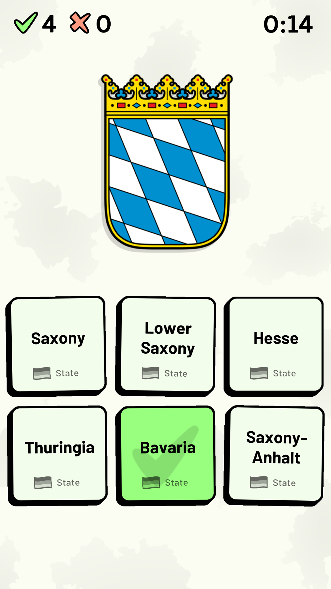 German States Quiz - App on Amazon Appstore