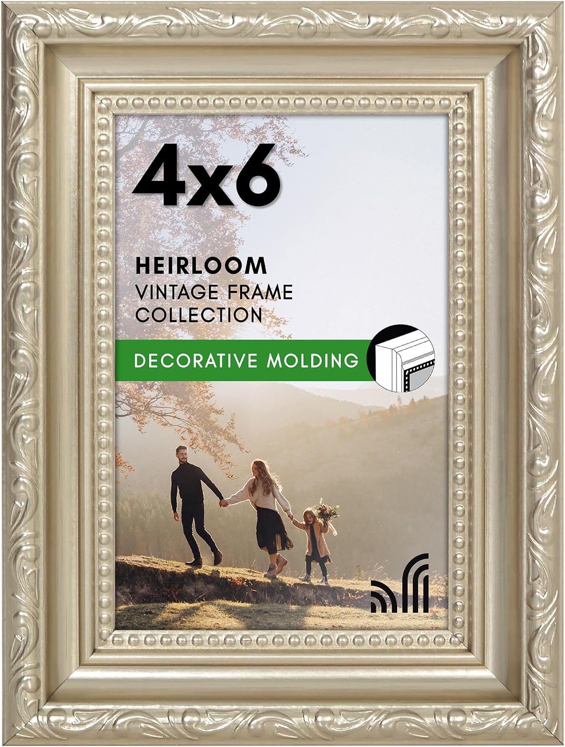 Amazon.com - Americanflat 4x6 Picture Frame with Shatter-Resistant ...