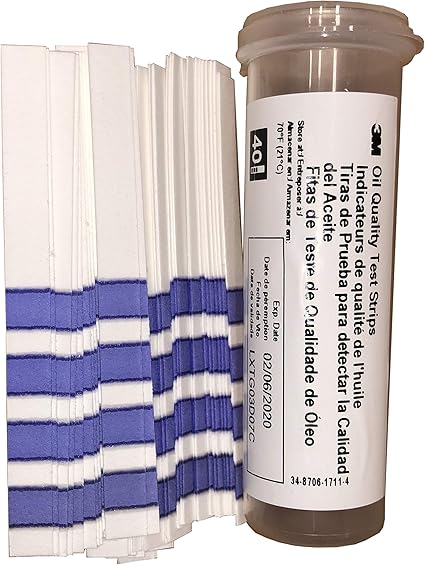 3M Frying Oil Quality Test Strips Kit, 1010 FMP 133-1232, Monitor ...