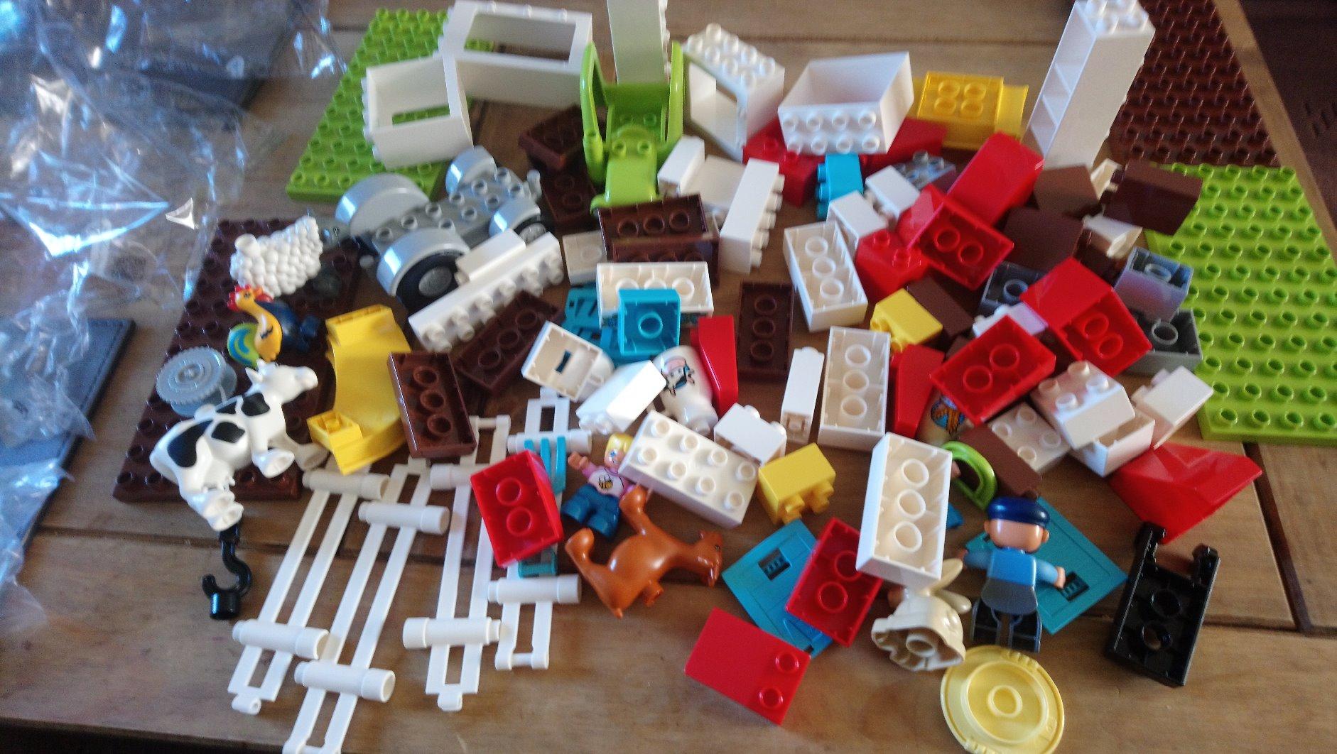 LEGO 10869 DUPLO My Town Farm Aventures Construction Set, Farm Toy with ...