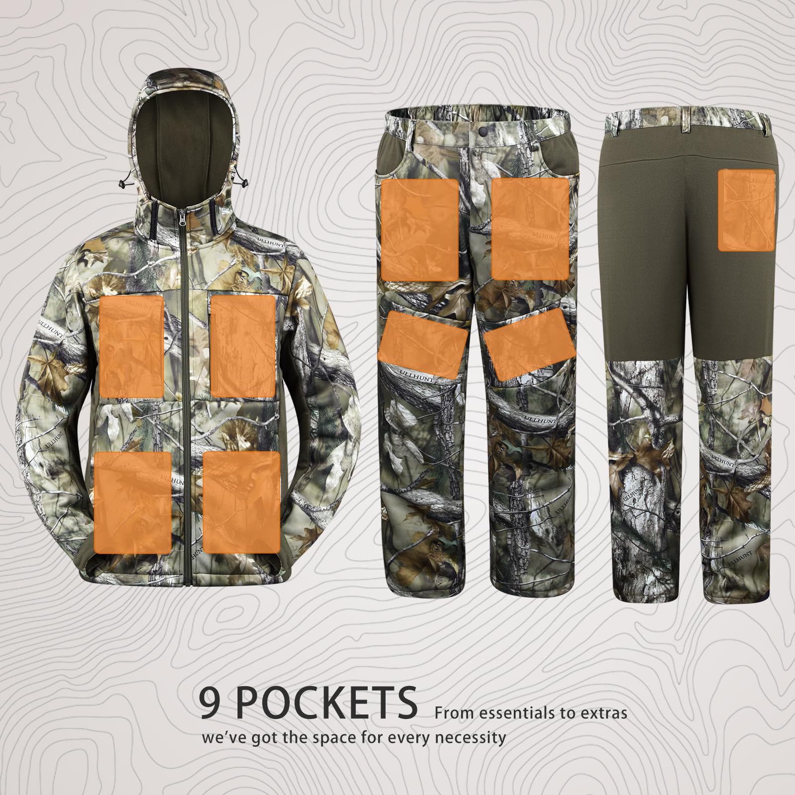 Snapklik.com : UIIHUNT Hunting Clothes For Men