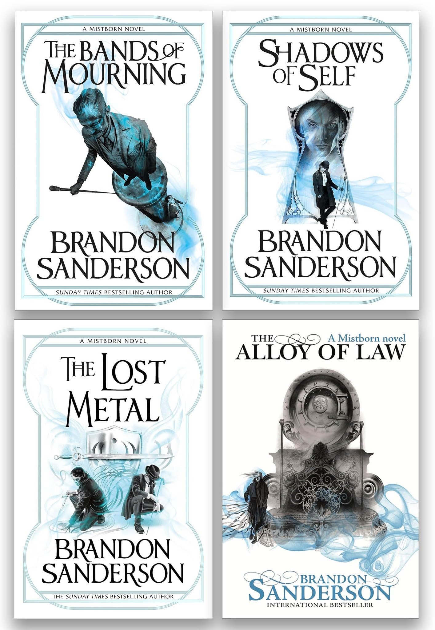 Mistborn Series 4 Books Collection Set (The Alloy of Law, Shadows of ...