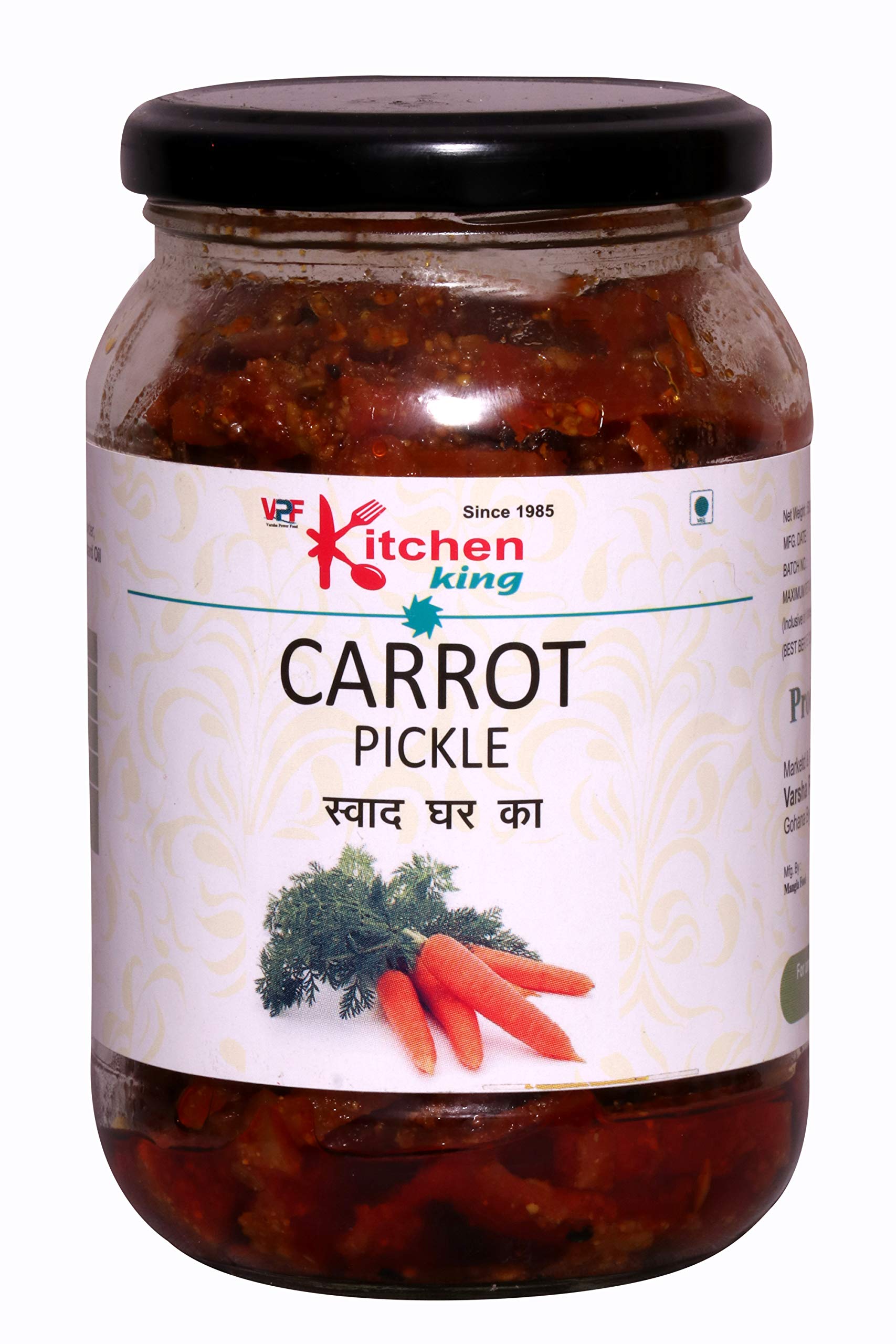 Buy Kitchen King Since-1985 Home - Made Punjabi Carrot Pickle Real ...