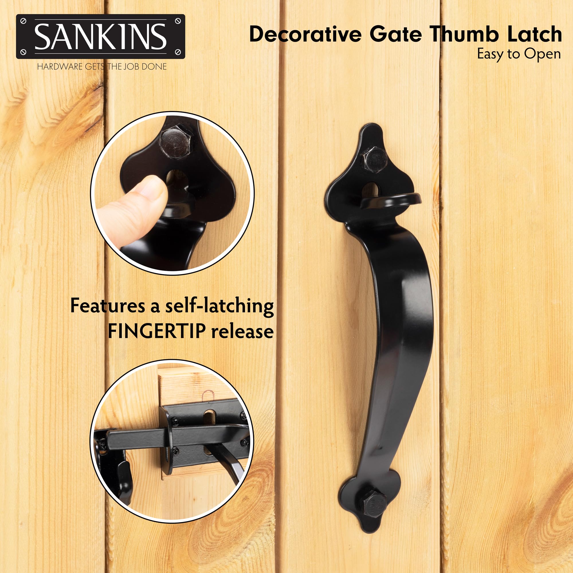 Fence Thumb Latch Different Types Of Fence Gate Latches | Fitting Plus