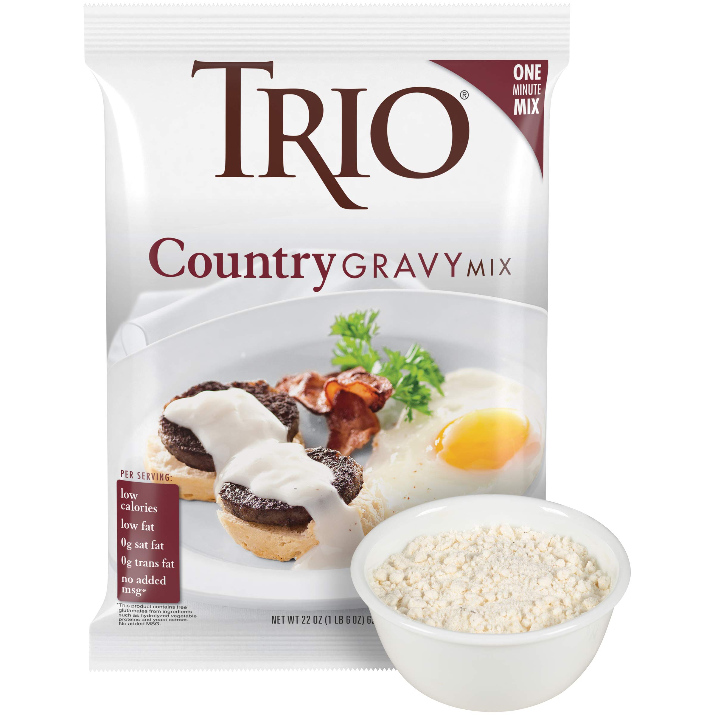 Snapklik.com : Nestle Trio Country Gravy Mix 8 Case 22 Ounce