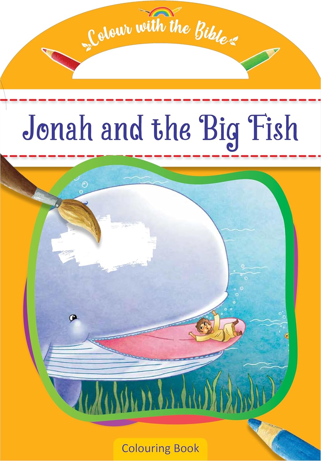 Colour with the Bible: Jonah and the Big Fish: Jonah and the Big Fish ...