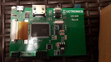 Amazon.com: UCTRONICS 3.5 Inch Touch Screen for Raspberry Pi 4, HDMI ...