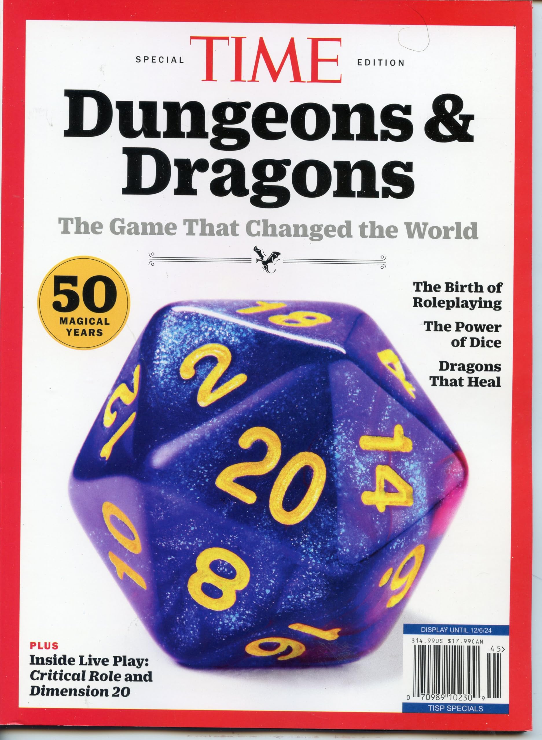 Time Magazine Special Edition: Dungeons & Dragons. The Game That ...