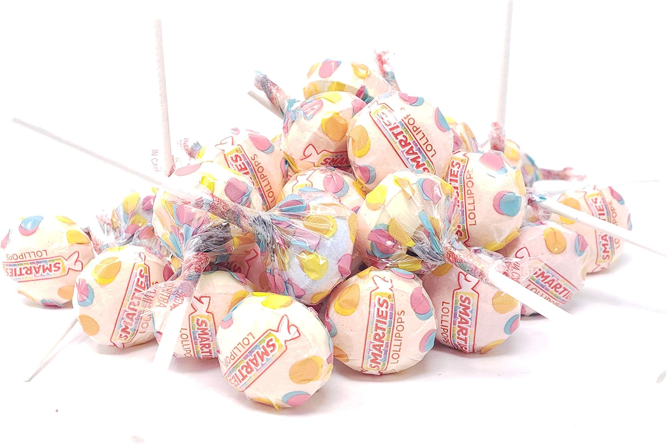 Amazon.com : Candy Retailer Smarties Double Lollies (Unwrapped, 2 Lb ...