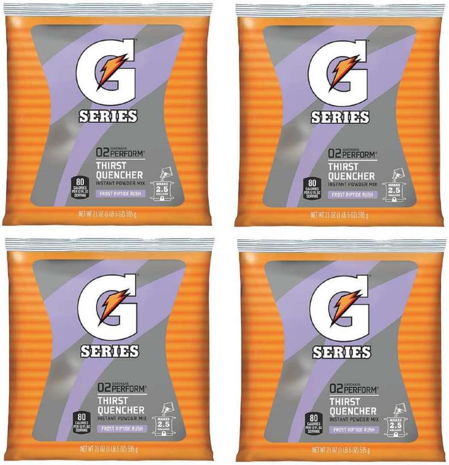 Amazon.com : Gatorade Instant Powder Riptide Rush, 21-Ounce (Pack of 4 ...