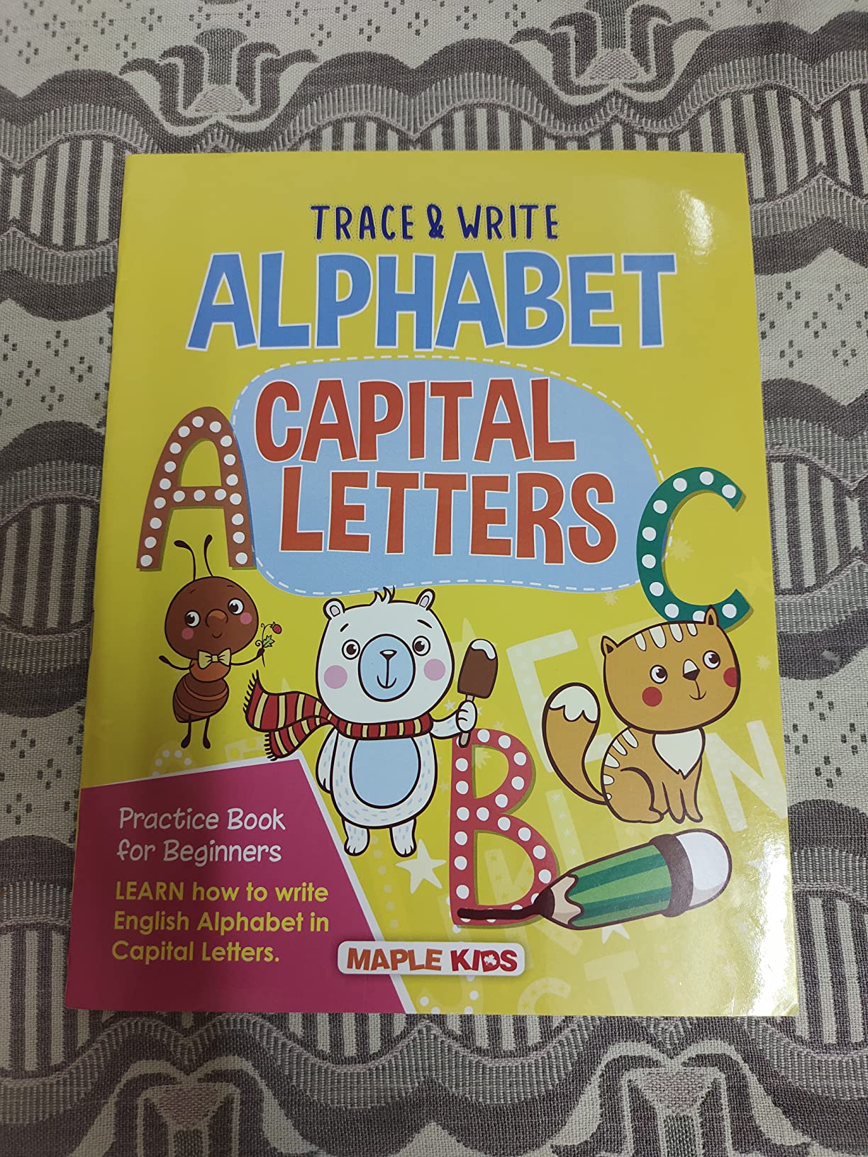 Alphabets Writing Book - Capital Letters (Practice) - Pattern Tracing ...