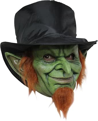 Amazon.com: Ghoulish Productions Mad Goblin Latex Mask Halloween Party ...