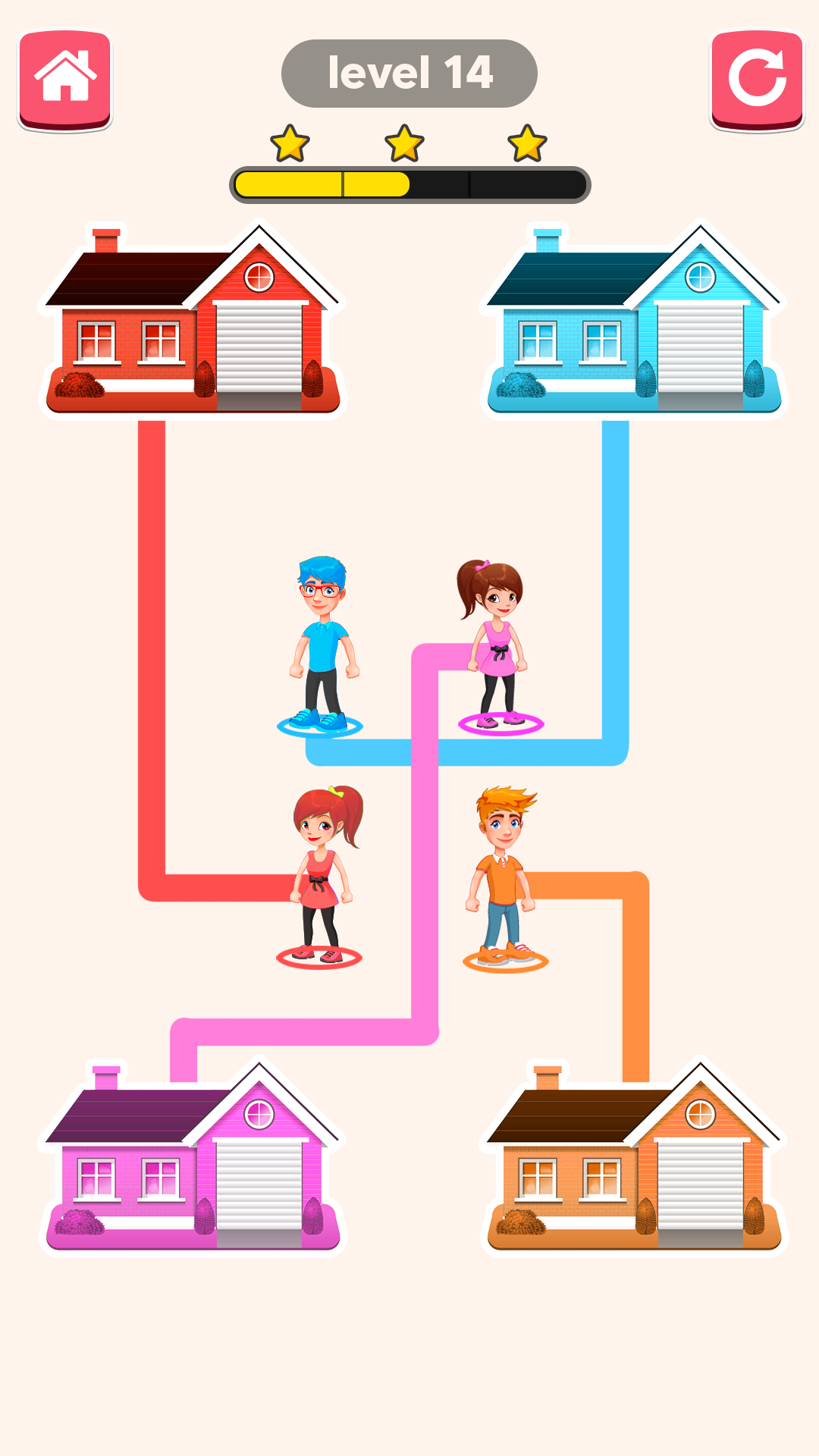 Draw Line Puzzle Game For Kids Free - Draw To Reach Home:Amazon.com ...