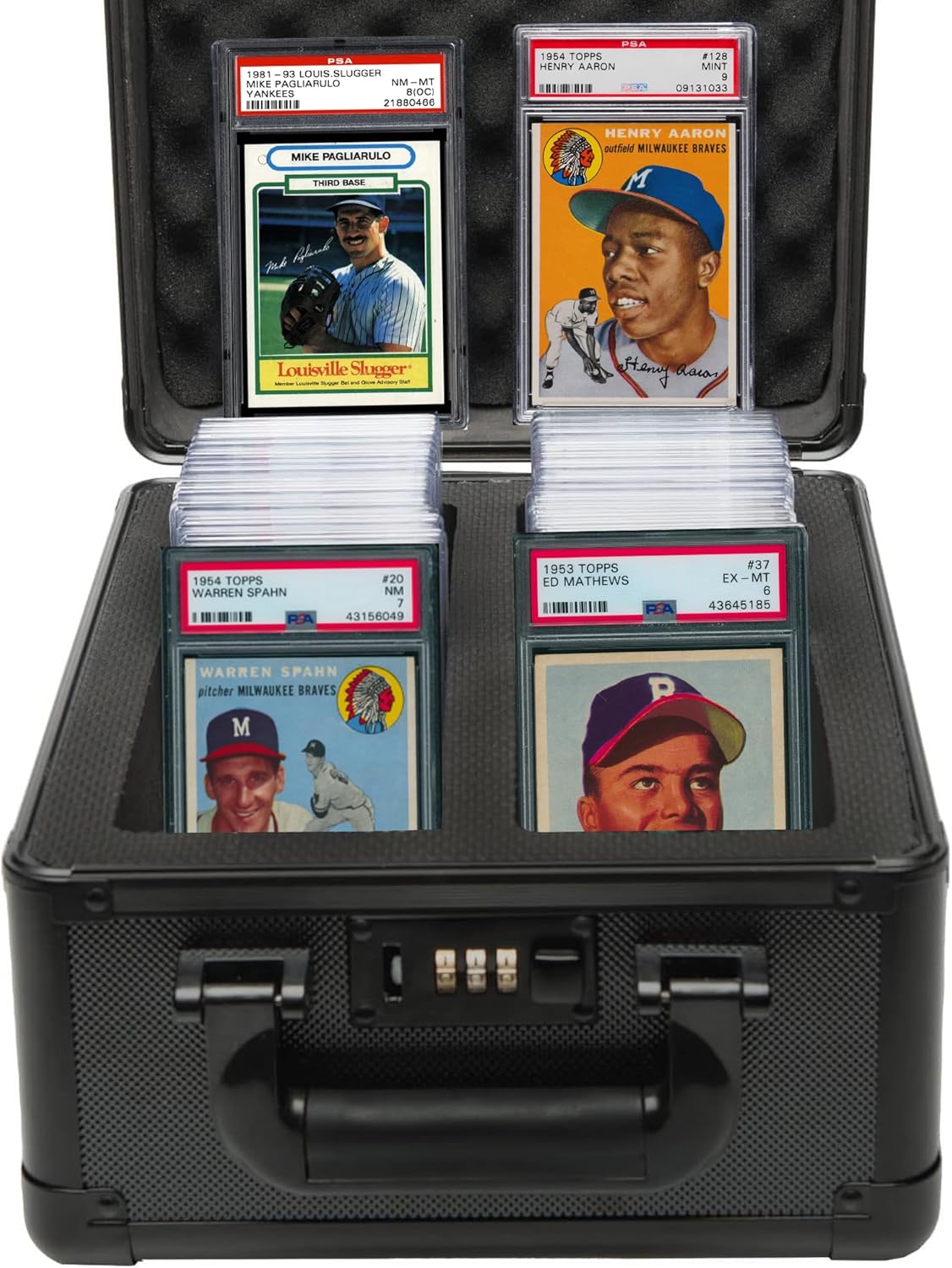 Amazon.com: WENISIMO Trading Card Storage Box - Graded Cards Holder ...
