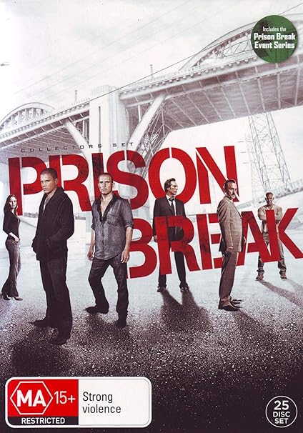 Amazon.com: Prison Break Complete Collection | Inc Event Series | 25 Discs | NON-USA Format ...