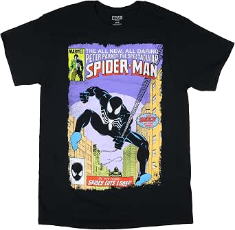 Marvel Spider-Man T-Shirt Men's Peter Parker The Spectacular Adult ...