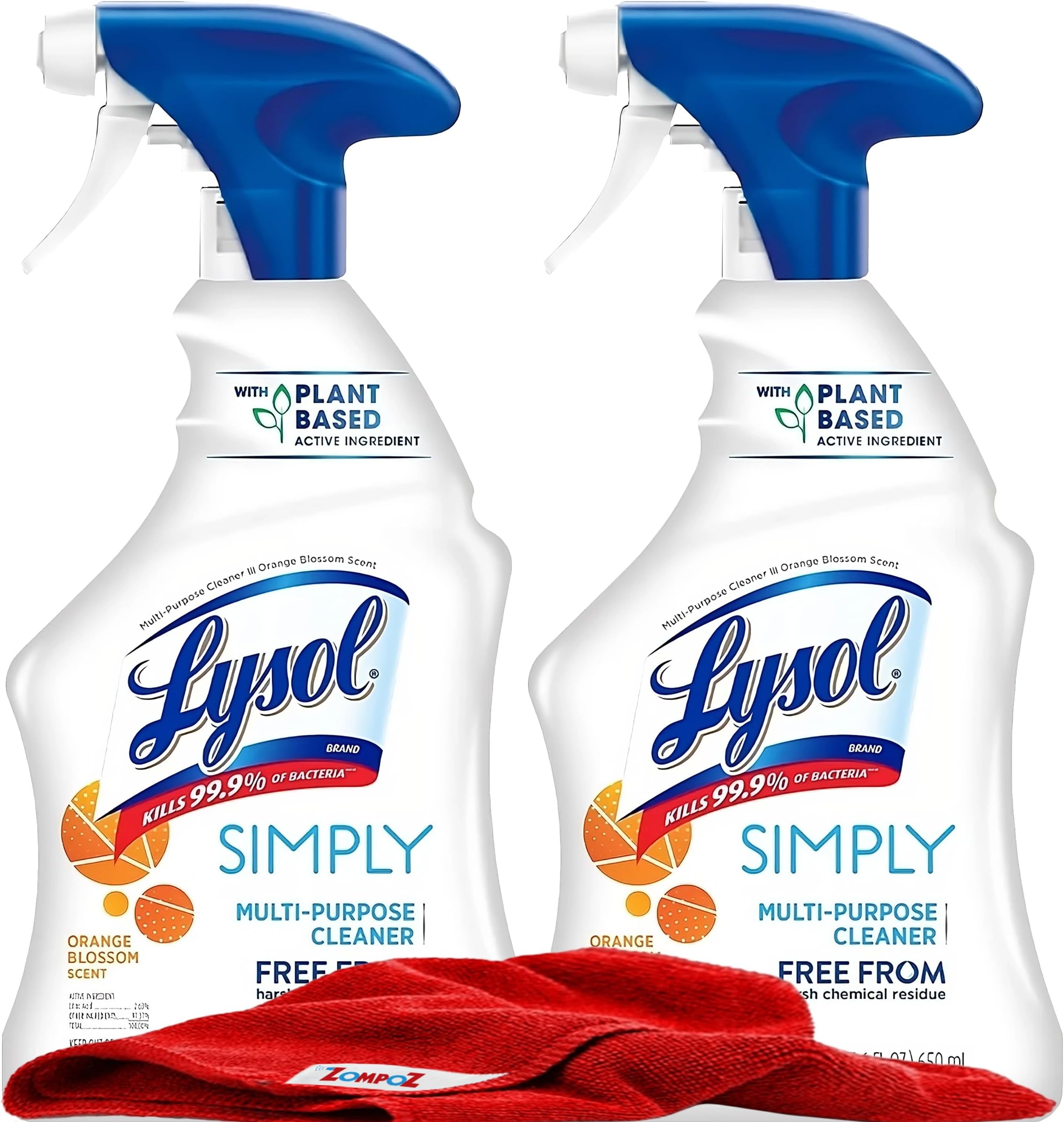 Amazon.com: Multi-Surface Cleaner Spray, 2 Pack Plant Based Ingredients ...