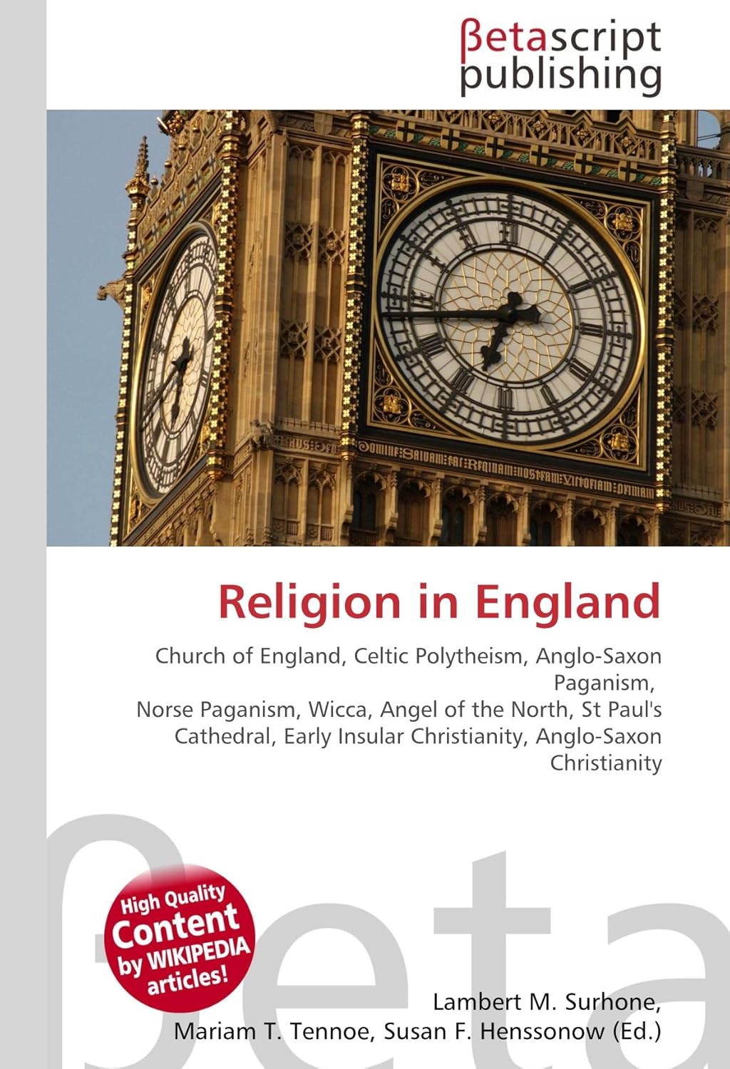 Religion in England: Church of England, Celtic Polytheism, Anglo-Saxon ...