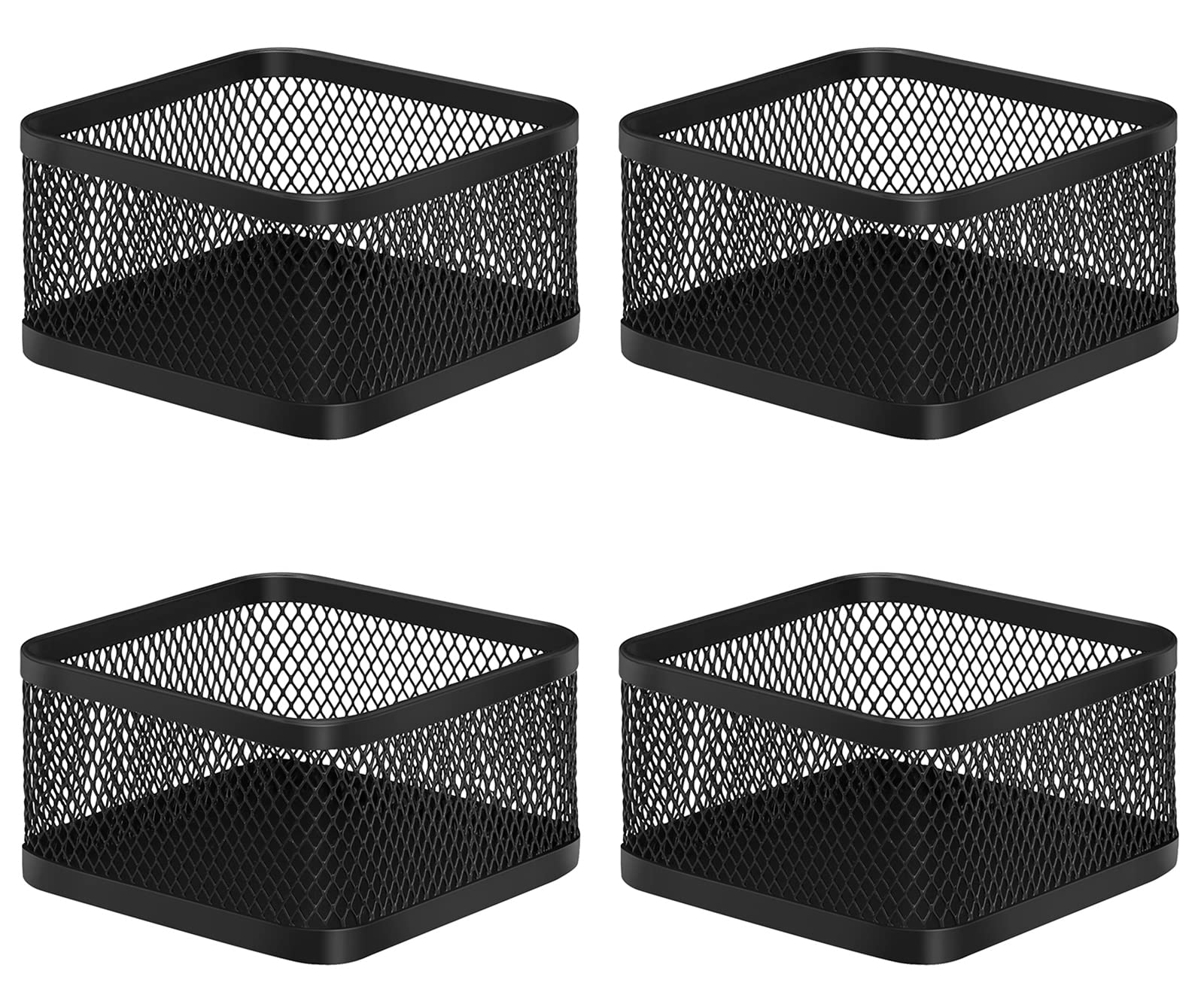 Amazon.com: MaxGear (Bundle of 2 Sets Paper Clip Holder Mesh Paper Clip ...