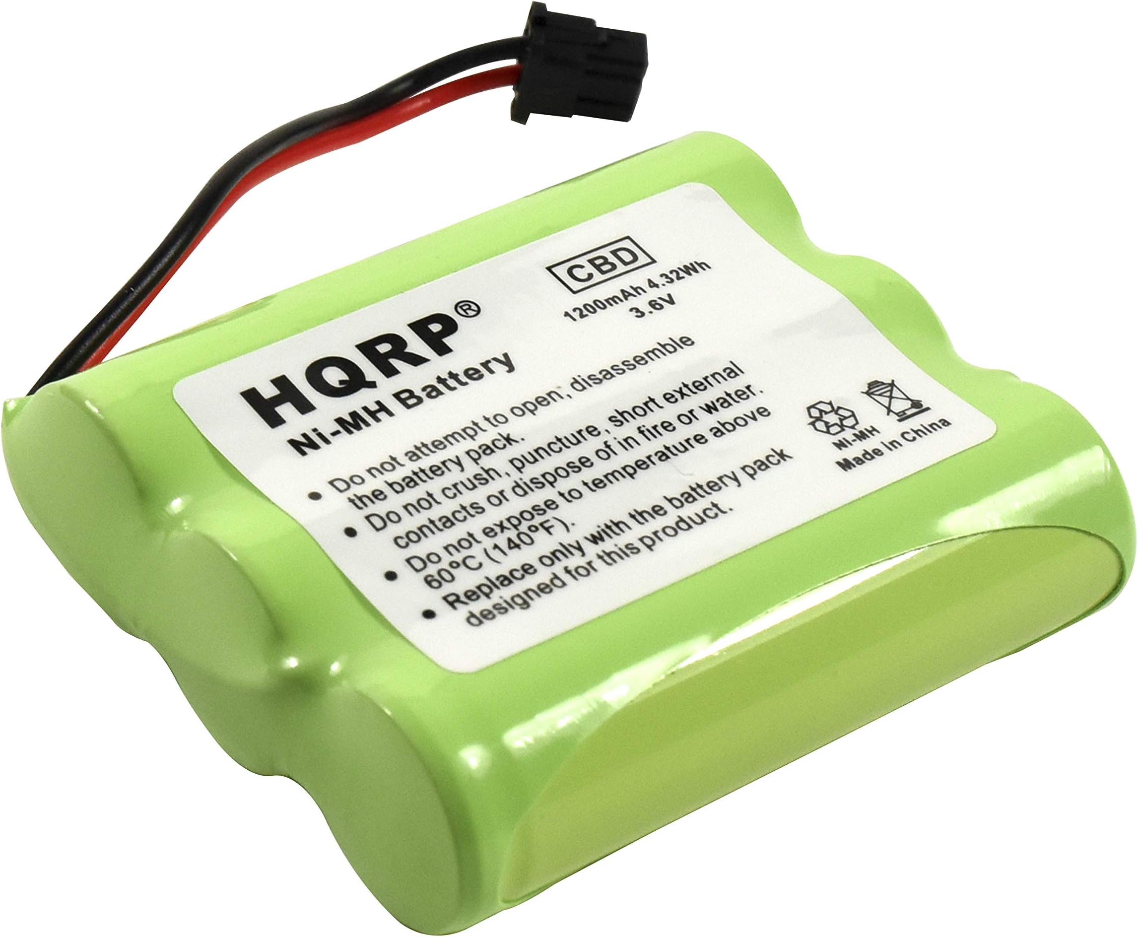 Amazon.com: HQRP Cordless Phone Battery Compatible with Lenmar CBC318 ...