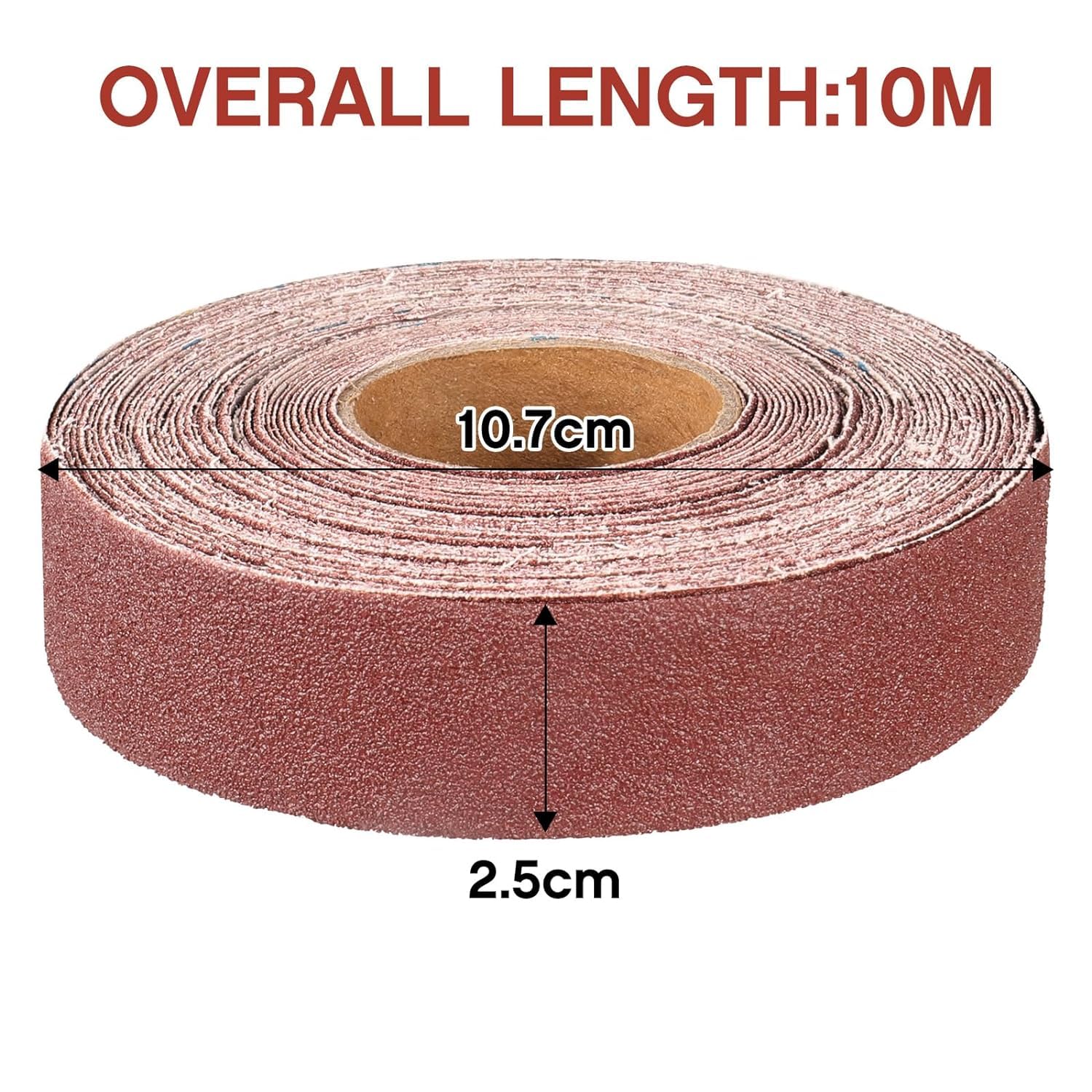 Snapklik.com : 80 Grit Continuous Sandpaper Roll,1