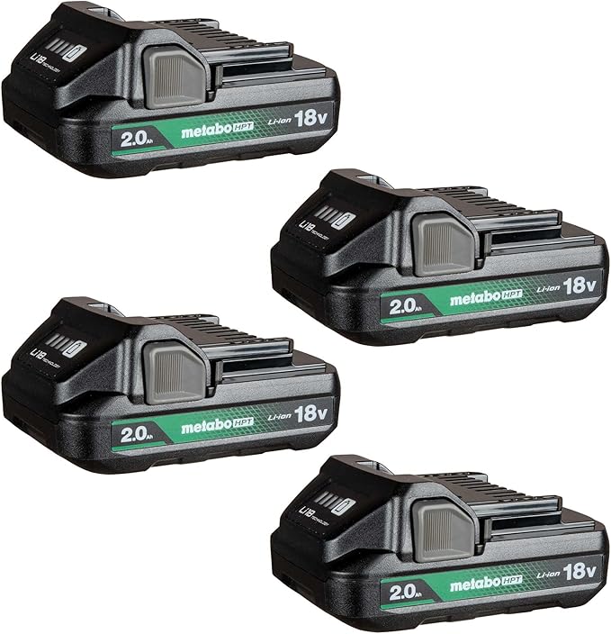 Amazon.com : 18V BATTERY 2.0Ah 4-PACK : Tools & Home Improvement