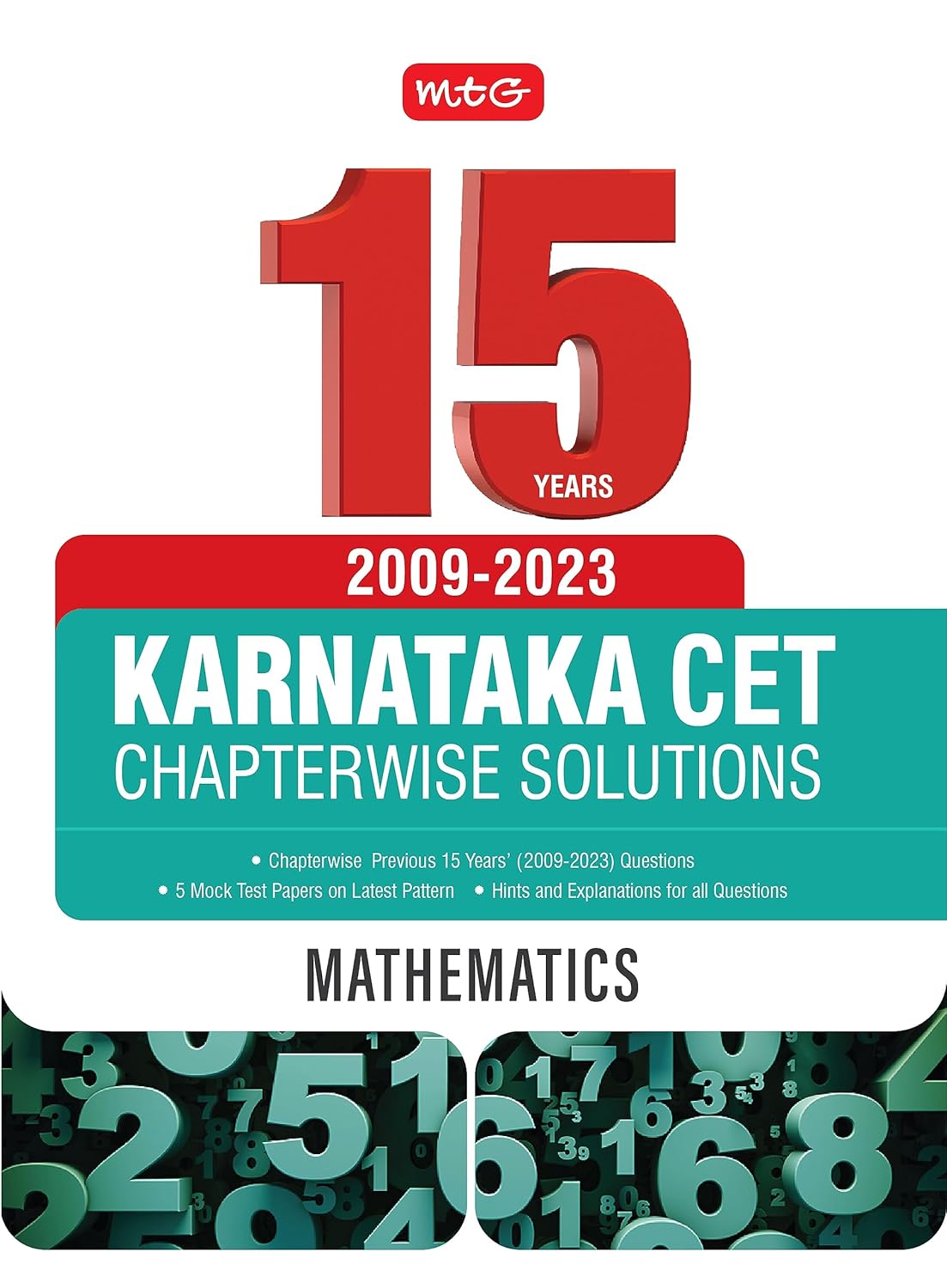 MTG 15 Years Karnataka CET Chapterwise Solutions Mathematics For 2024 ...