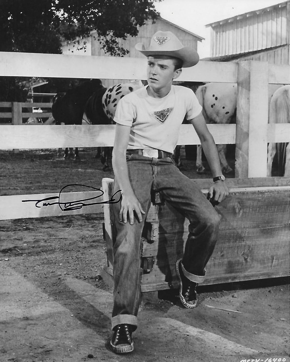 Tim Considine My Spin and Marty Original Autographed 8x10 Photo at ...