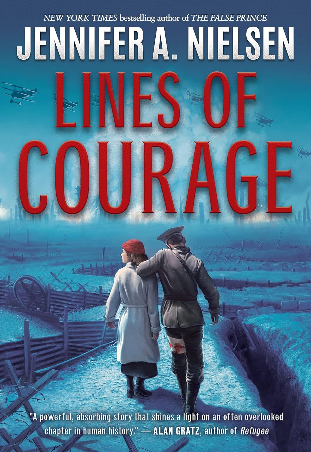 Lines of Courage: Nielsen, Jennifer A.: 9781338620955: Amazon.com: Books