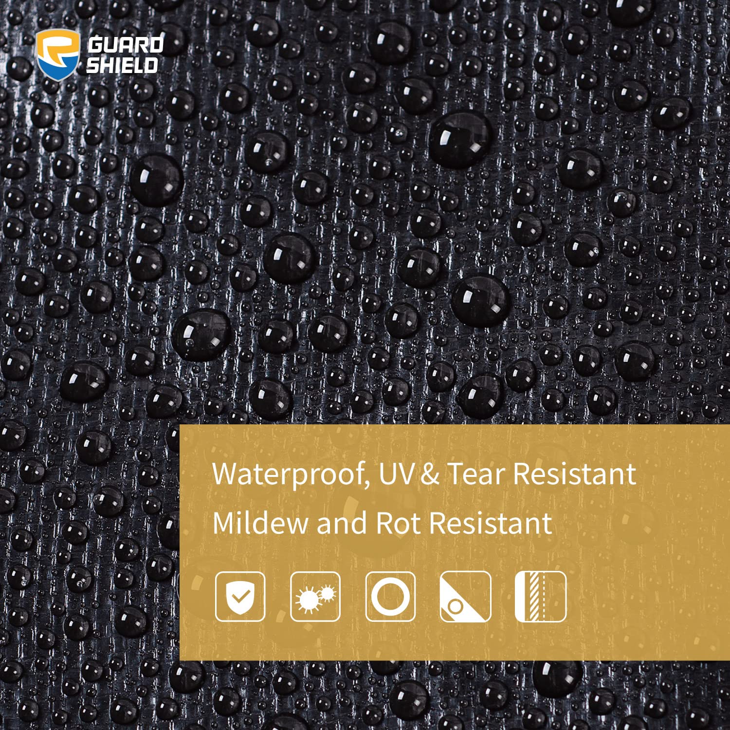 Snapklik.com : GUARD SHIELD Tarps Heavy Duty Waterproof 10x12 Feet ...