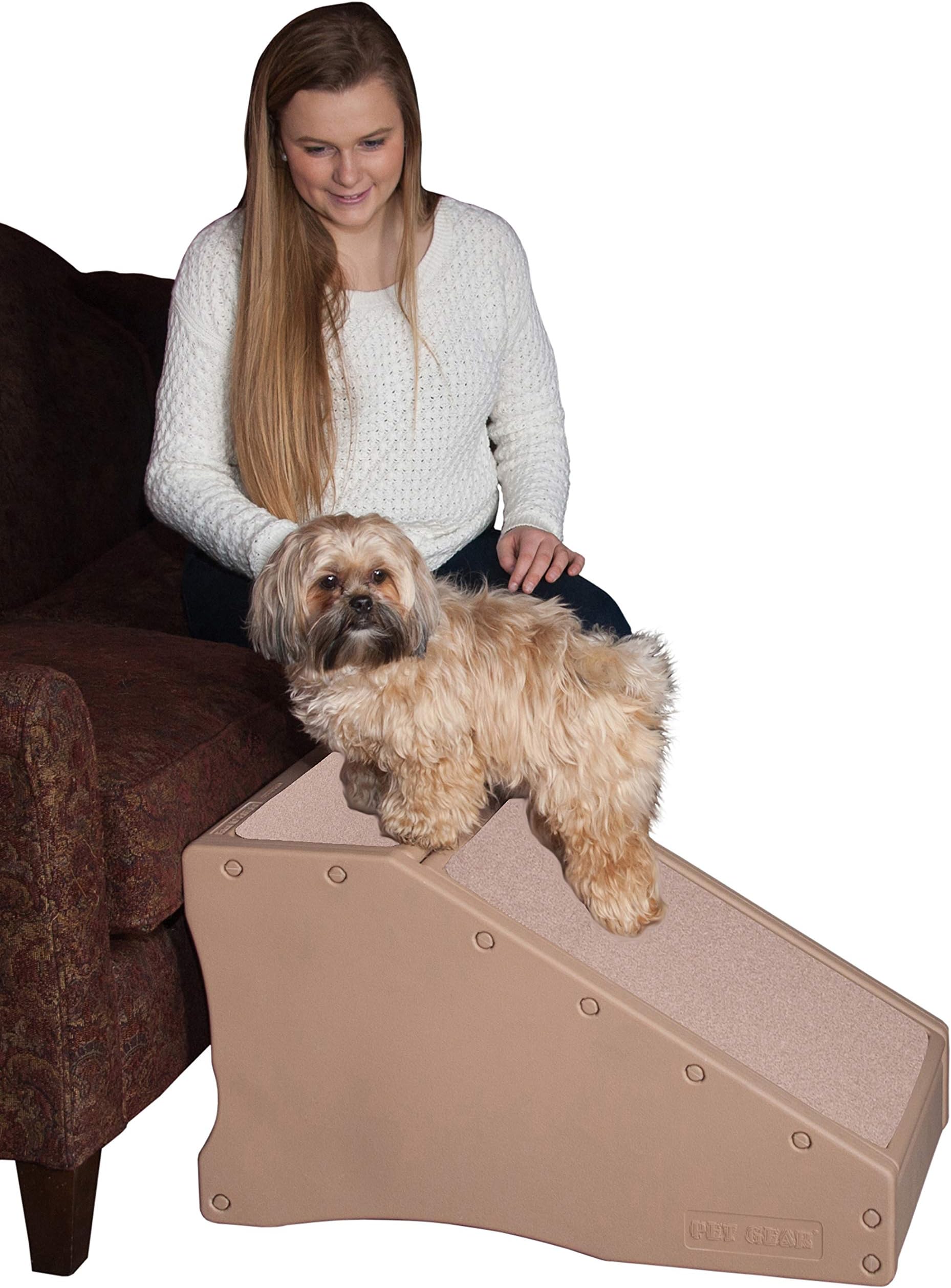 Amazon.com : Pet Gear Stramp Stair and Ramp Combination for Dogs/Cats ...