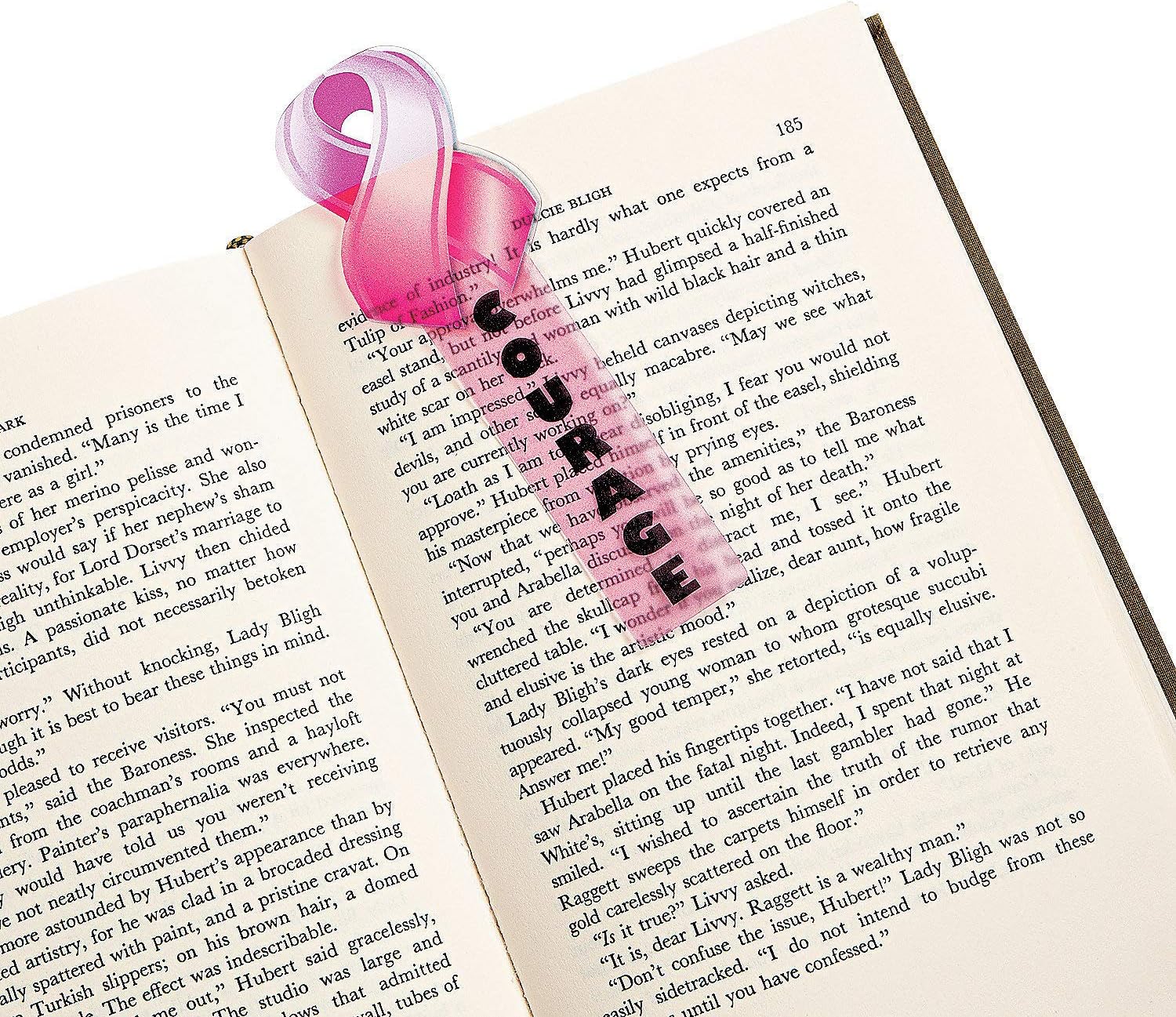 48 pc Pink Ribbon Breast Cancer Awareness Bookmarks : Amazon.co.uk ...