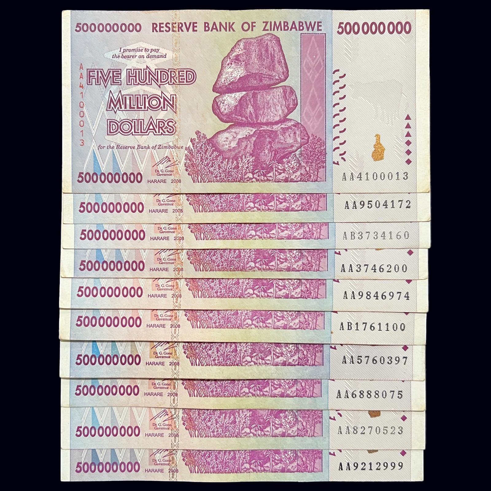 500000 Dollar Bill