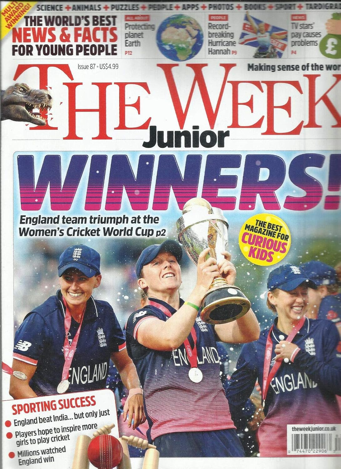 Amazon.com: THE WEEK JUNIOR MAGAZINE MAKING SENSE OF THE WORLD ISSUE ...