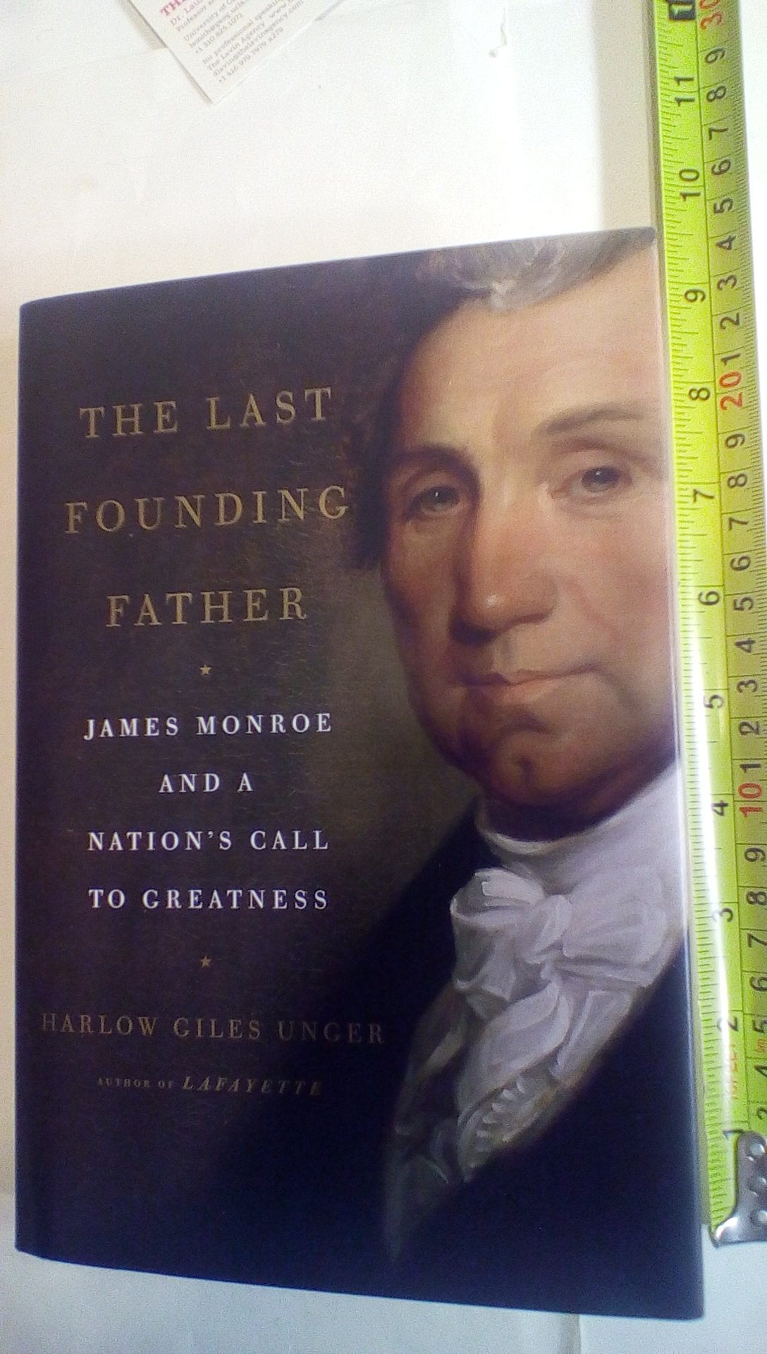 Amazon.com: The Last Founding Father: James Monroe and a Nation's Call ...