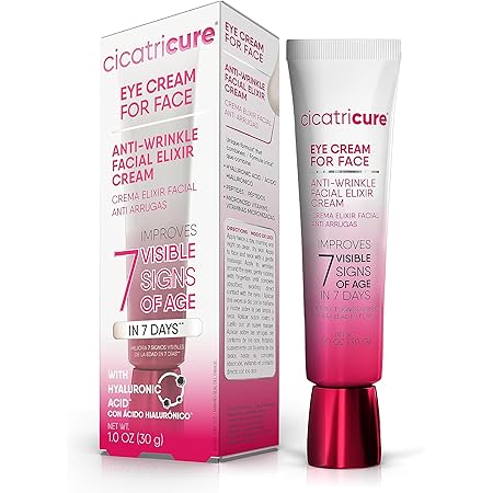 Amazon.com: Cicatricure Eye Anti-Wrinkle Cream for Face With Peptides ...