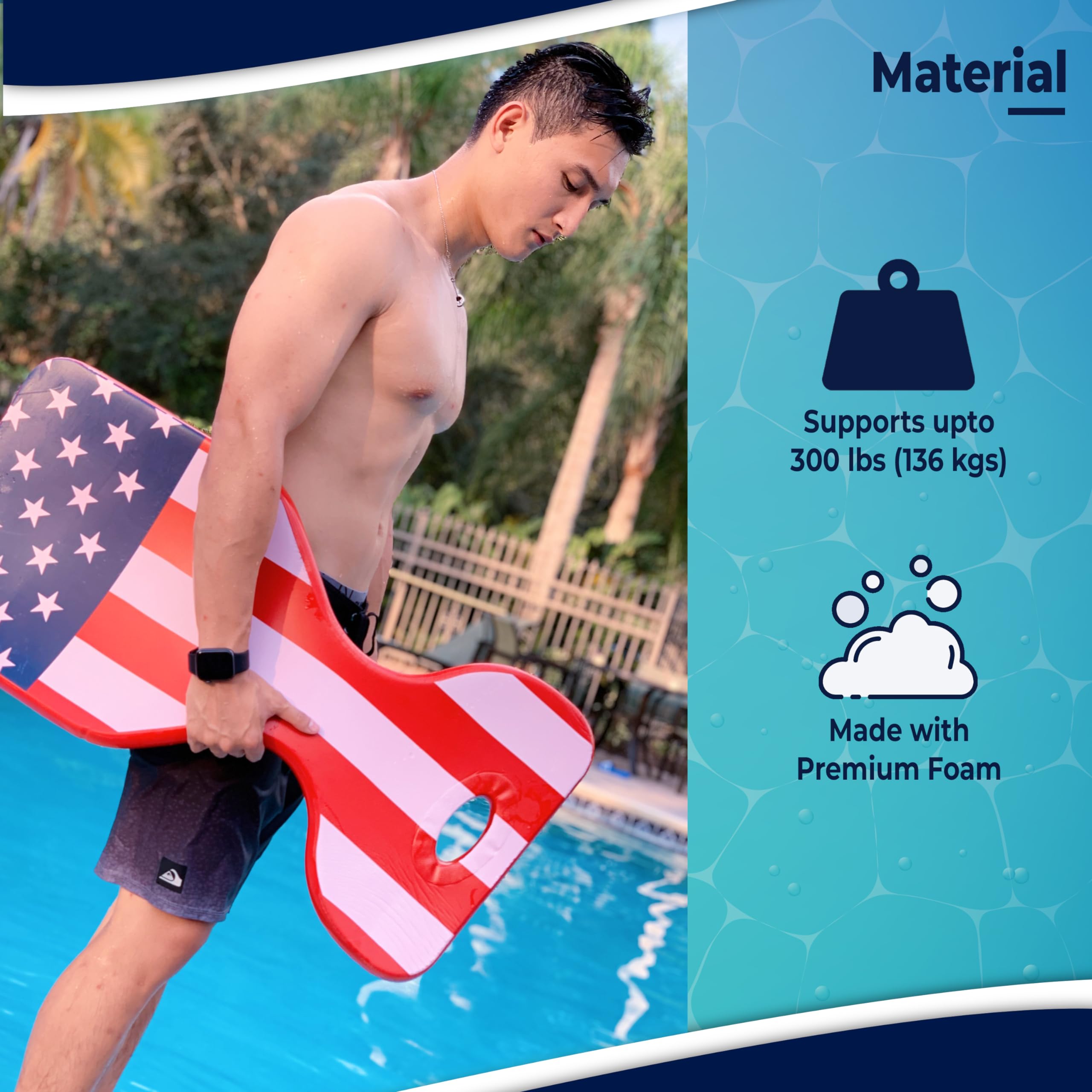 Snapklik.com : VOS Water Saddle Float For Adults And Kids Graphic ...