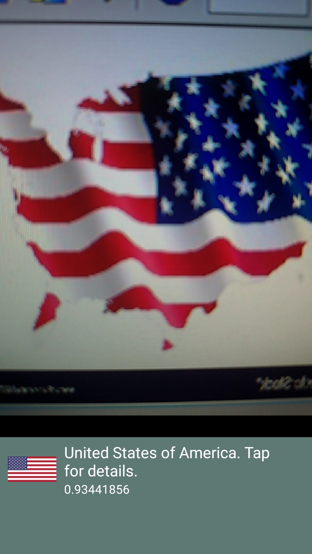 Aplicación Country Flag Detector en Amazon Appstore