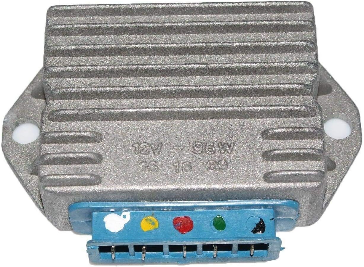 AEspares Vespa PX LML Star Stella Voltage Regulator 12 Volt 5 Pin Self Start