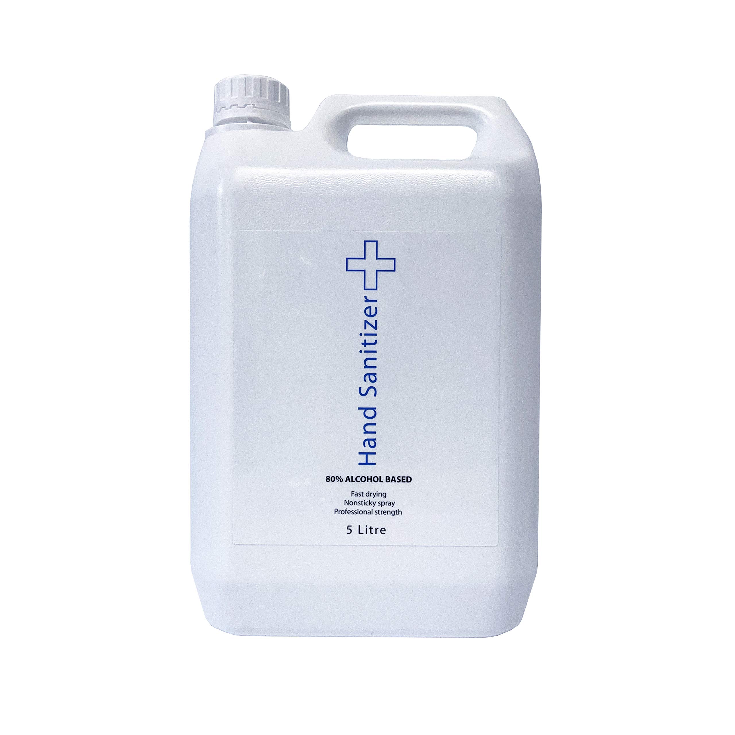 Buy Hand Sanitizer 80% Alcohol Antibacterial Non Sticky LIQUID NOT GEL ...