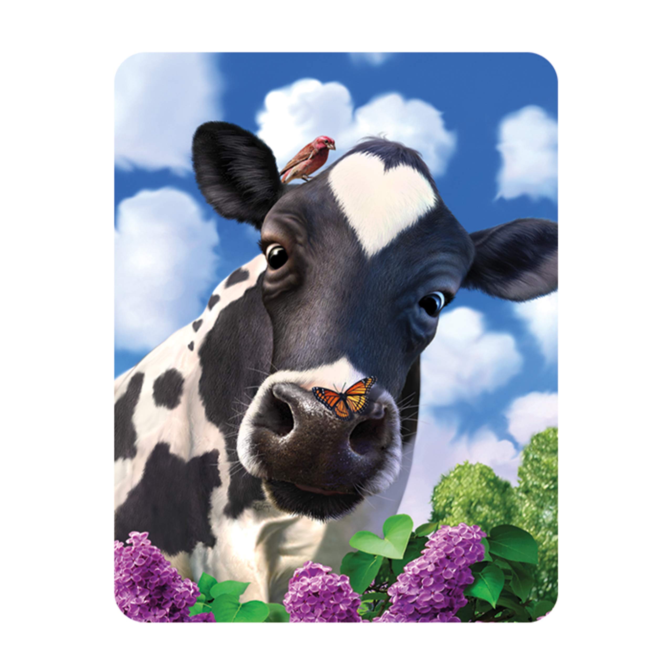 Snapklik.com : 3D LiveLife Magnet - Curious Cow From Deluxebase ...