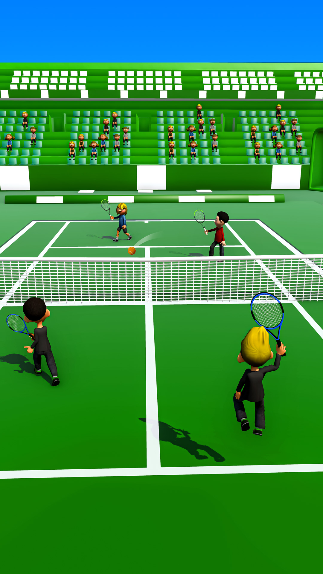 Real Stickman Tennis Sports Multiplayer Game - Mini Tennis Game For ...