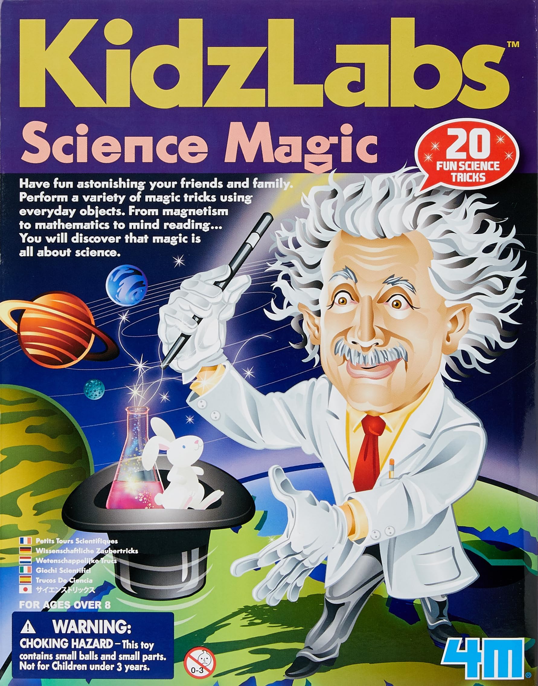 4M KidzLabs, Science Magic, 20 Magic Tricks, Uses Household Items ...